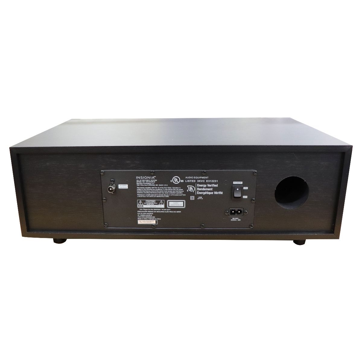 Insignia 80W All-In-One 2.1 Stereo Shelf Audio System with Bluetooth NS ...